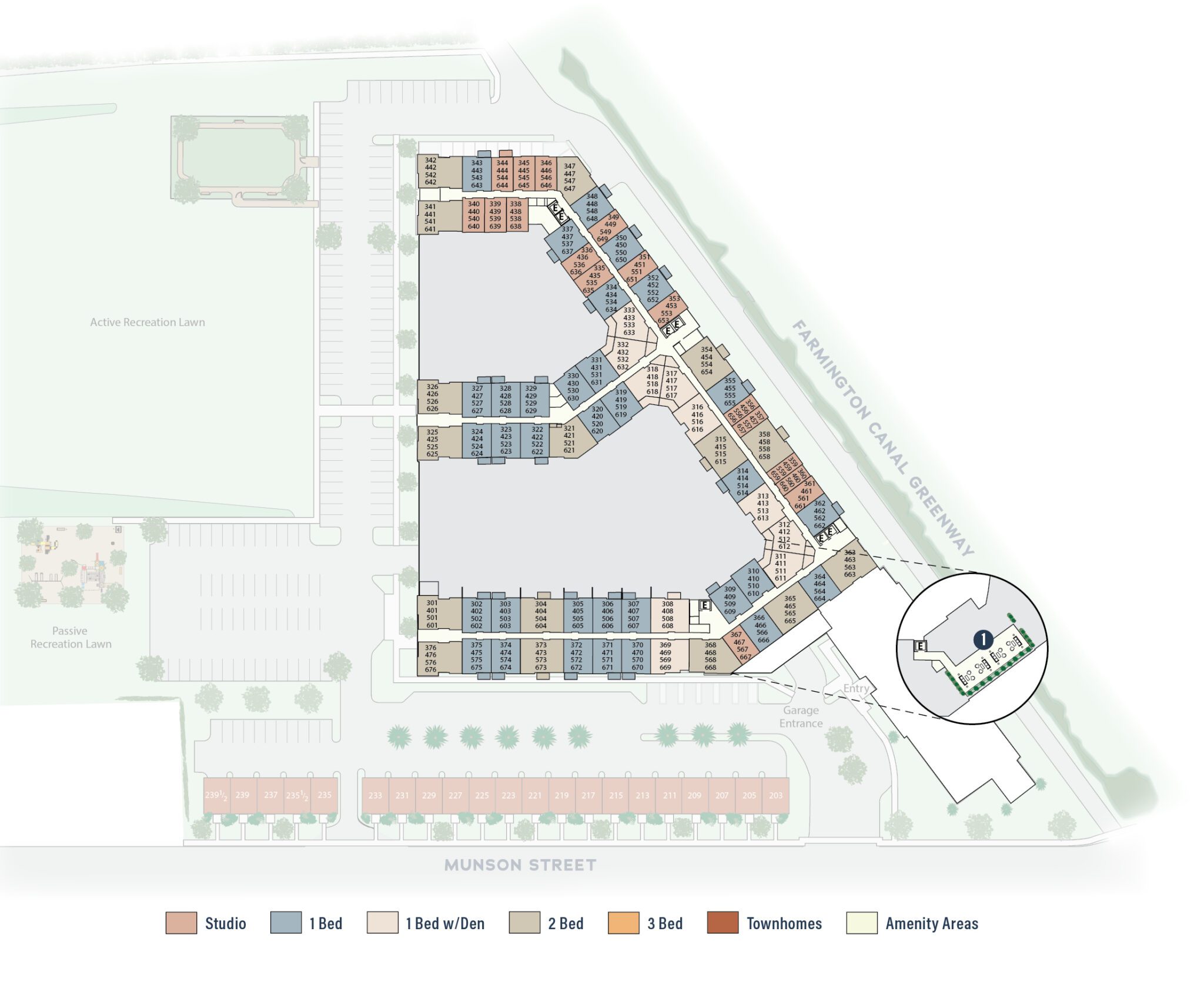 Amenities - PAREDIM Axis 201